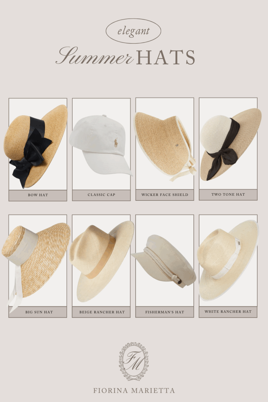 6 Summer Hats That Will Elevate Your Wardrobe