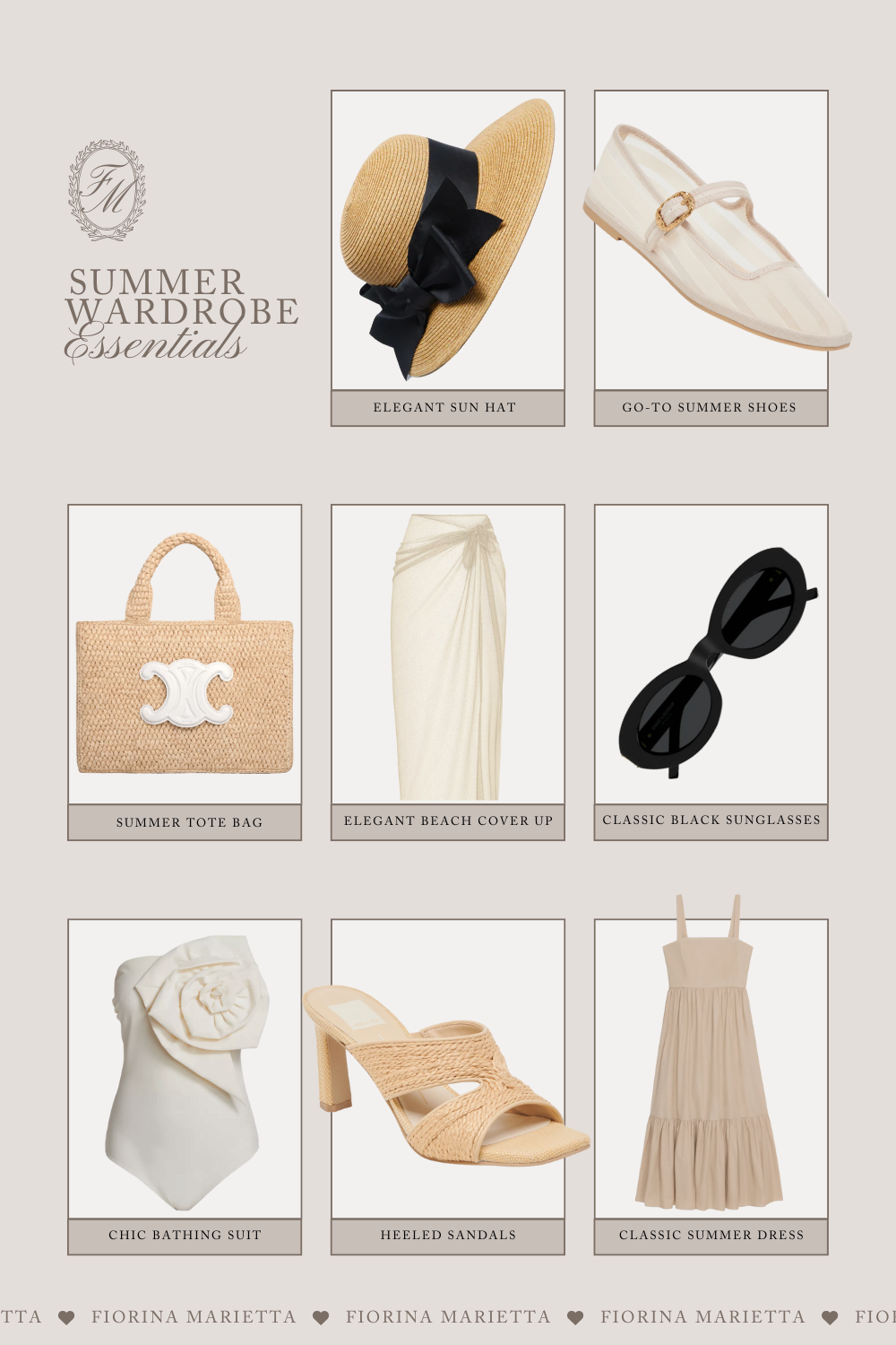 Summer Wardrobe Essentials