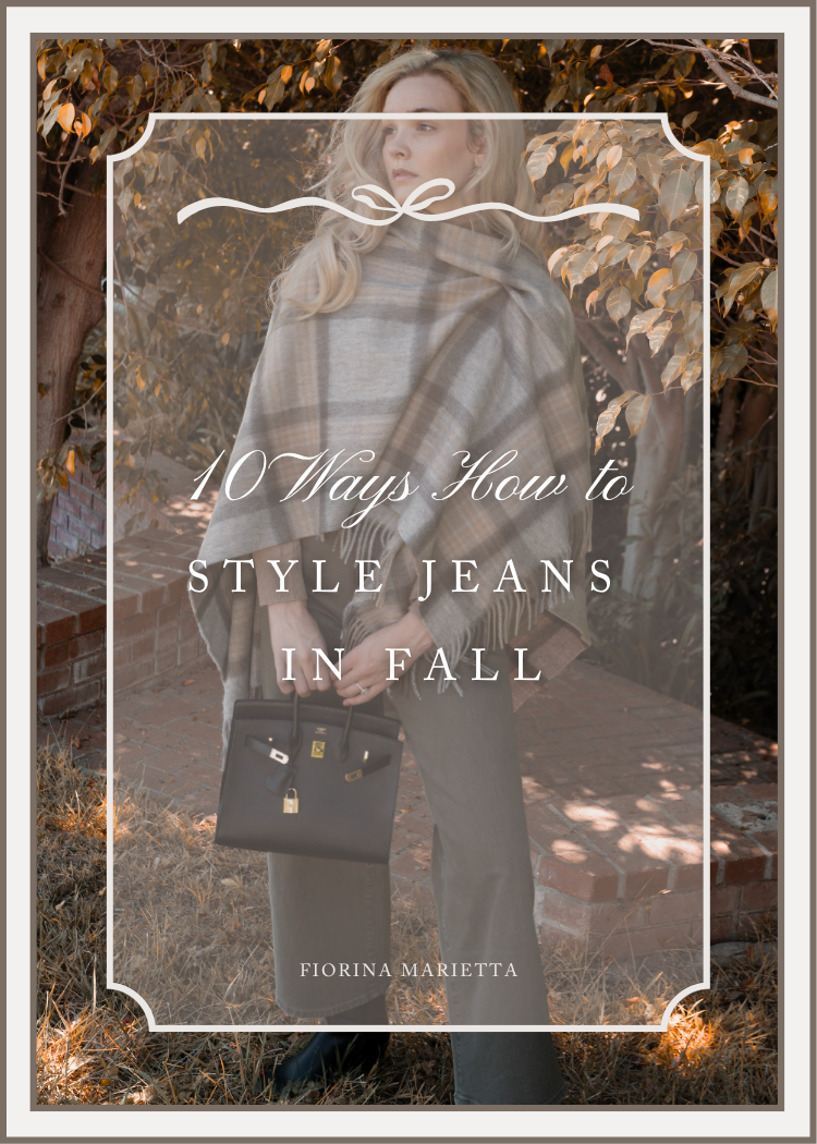 10 ways how to style jeans in the fall