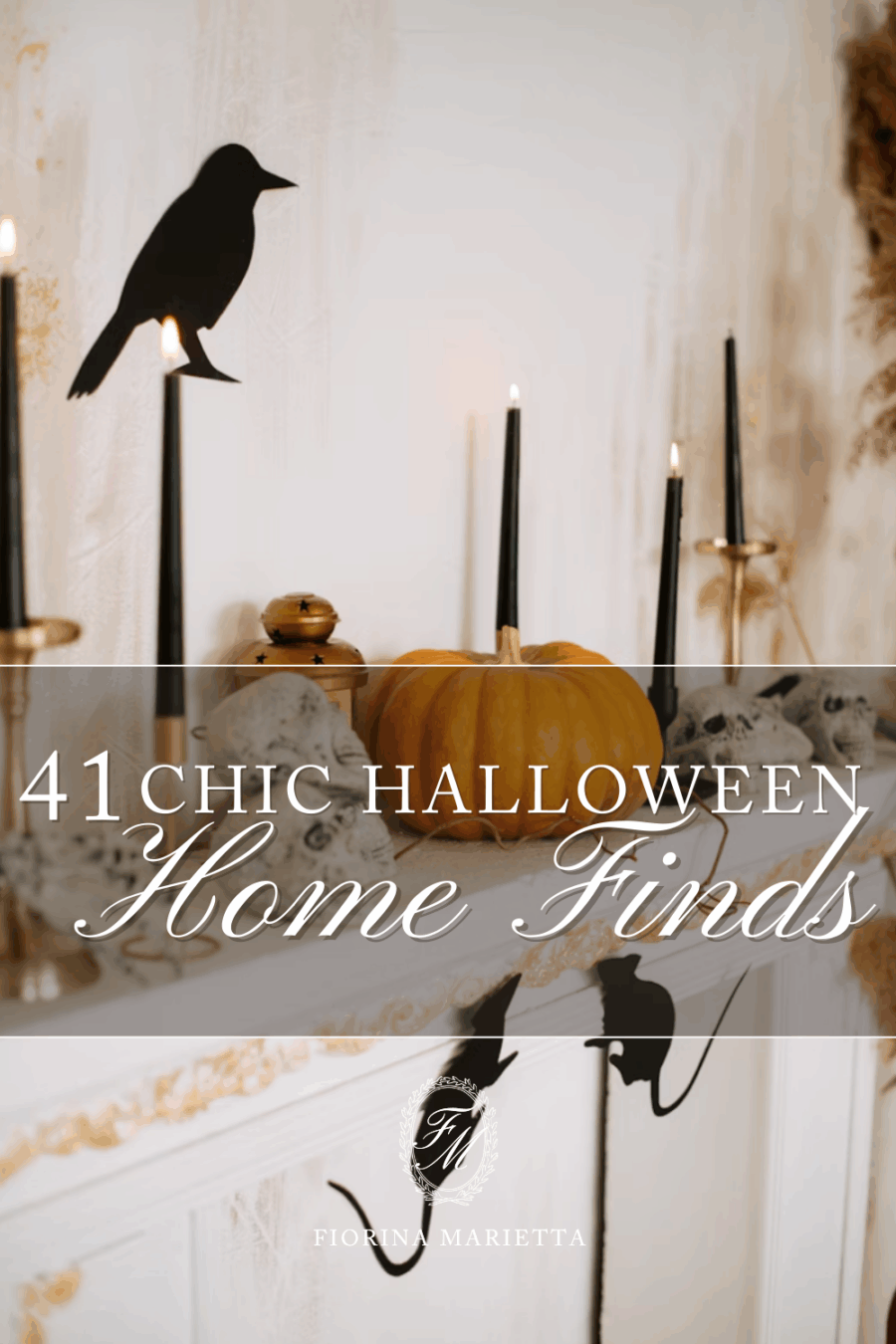 41 Chic Halloween Home Decor Finds That Are Actually Aesthetic